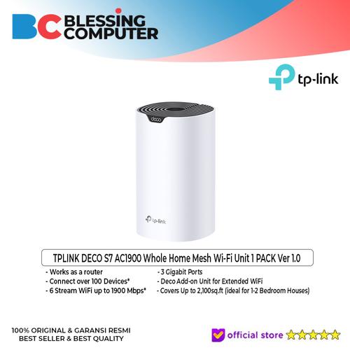 Promo TPLINK DECO S7 AC1900 Whole Home Mesh Wi-Fi Unit 1 PACK Ver 1.0 ...