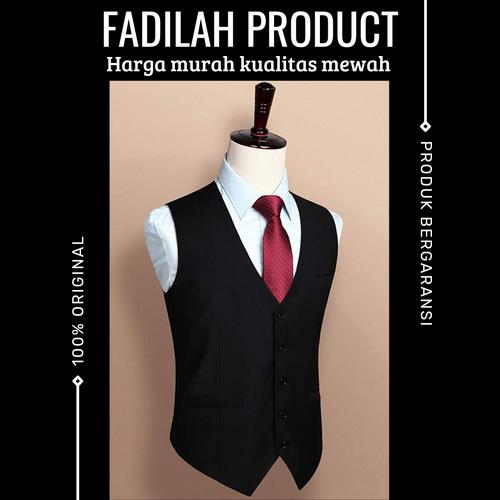 Jual Vest Formal - Rompi Setelan Dalaman Jas Pria/Groomsmen Wedding ...