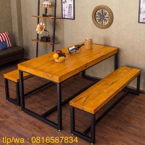 Jual meja cafe kursi cafe kaki besi - Kab. Lebak - Woods krefty | Tokopedia