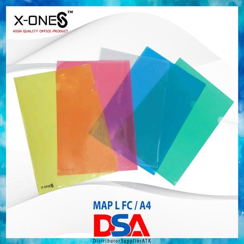 Jual MAP L / CLEAR SLEEVES FOLIO / F4 MAP PLASTIK X-ONE - Harga satuan ...