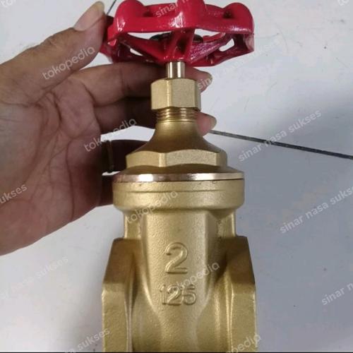 Promo Gate valve Kitz kuningan drat 2 Promo Gate valve Kitz kuningan drat 2