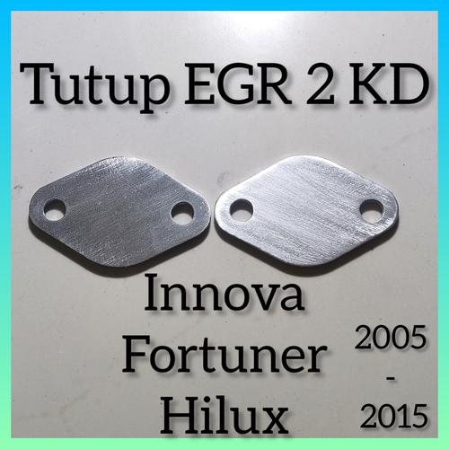 Jual PLAT TUTUP EGR INNOVA FORTUNER 2KD - 2 PC + LEM - Kota Surabaya ...