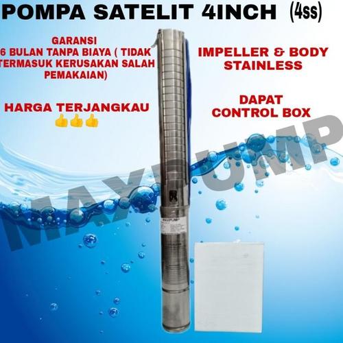 Jual Pompa satelit Sumur dalam submersible Casing pipa 4in 3hp full ...
