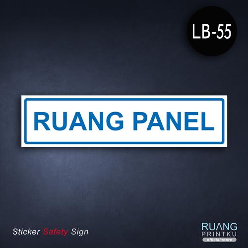 Jual STIKER LABEL RAMBU RUANG PANEL - Jakarta Barat - Ruang Printku ...