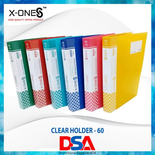 Jual Clear holder / Document Keeper / Display book 60 lembar merk X-ONE - Pink - Kota Tangerang ...