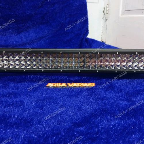 Jual lampu sorot LED BAR 105 -130 cm 3 row putih-putih putih kuning ...