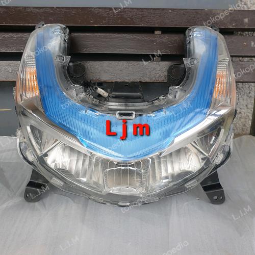 Jual Headlamp Komplit Reflektor Lampu Depan Yamaha New Freego Connected ...