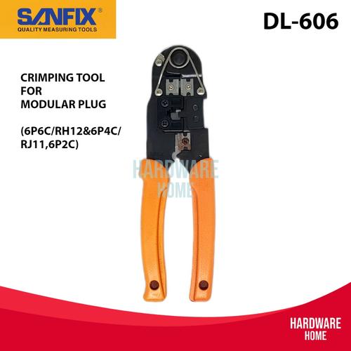 Jual Tang Crimping Strip & Cutting Modular Plug SANFIX DL-606 / DL 606 ...