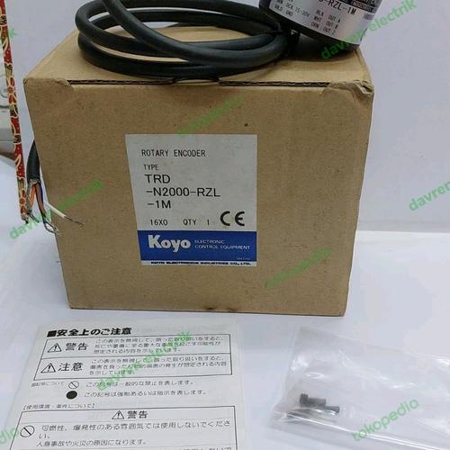 Jual rotary encoder koyo TRD-N2000-RZL-1M - Jakarta Barat - Davren electric | Tokopedia