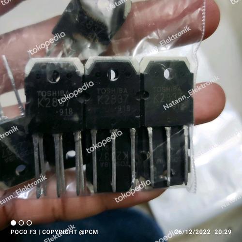 Jual transistor tr mosfet mesin las fet k2837 2sk2837 k 2sk 2837 asli ...