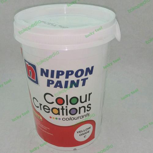 Jual Tinta Colourant Nippon Paint Yellow Oxide (C) Ukuran 1 Liter ...