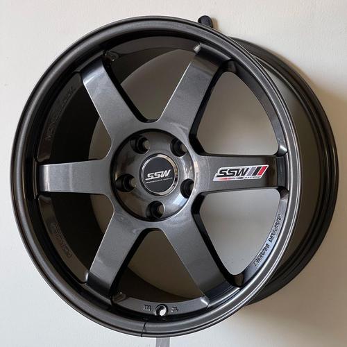 Jual velg racing r18 TE37 SSW Velg mobil 18 Xpander innova hrv civic ...