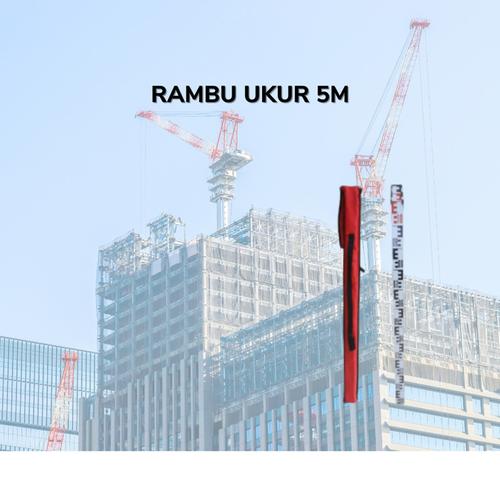 Jual Rambu Ukur 5m / Bak Ukur Theodolite / Levelling Staff - Jakarta ...