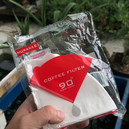 Jual Paper Filter Coffee V60-01 Bleach White Merk Muranee REPACK ...