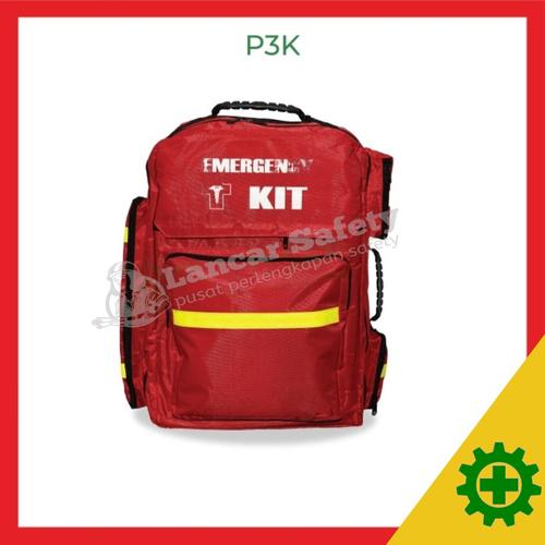Jual Tas Rancel P3K Merah Emergency Kit - Isi Lengkap First Aids Type A ...