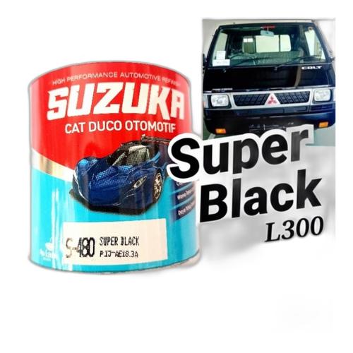Jual Cat Duco Kayu Besi Premium Suzuka Lacquer 200cc SUPER BLACK - Kota ...