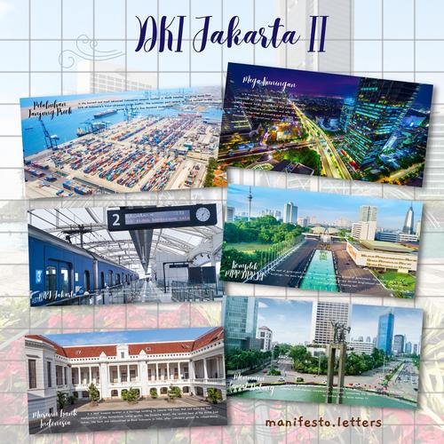 Jual Postcard Long Jakarta 2 | Kartu Pos Monumen | Arsitektur ...