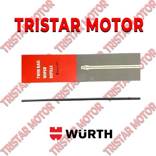 Jual Rubber Refill Karet Wiper Universal 24 inch 8mm WURTH w124 w201 ...