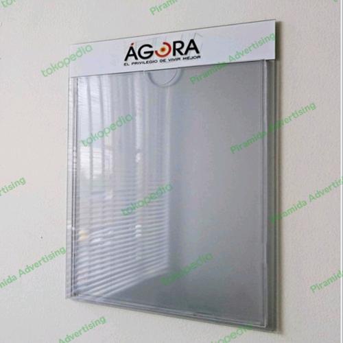 Jual akrilik sign board gambar papan meeting room nama ruang 80x60 ...