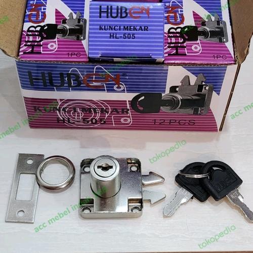 Jual KUNCI MEKAR KUNCI PINTU LEMARI HUBEN HL 505 - M2 HARGA TERBAIK ...