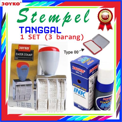 Jual STEMPEL TANGGAL JOYKO D-3|BAK TINTA |KANTOR TOKO FAKTUR KUWITANSI ...
