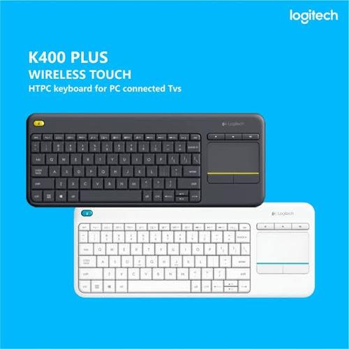 Jual LOGITECH K400 PLUS KEYBOARD WIRELESS TOUCH / LOGITECH KEYBOARD ...