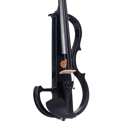 Jual Biola Elektrik / Violin 4/4 Mandalika Warna Hitam Fullset Hardcase ...