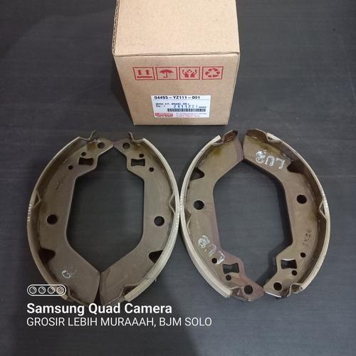 Jual BRAKE SHOE KAMPAS REM BELAKANG AGYA 04495-YZ111-001 DAIHATSU ...