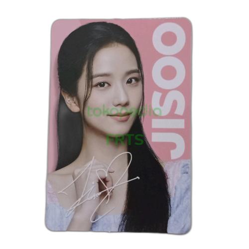 Jual Rare Photo Card Jisoo with Sign - Oreo Blackpink Limited Edition ...