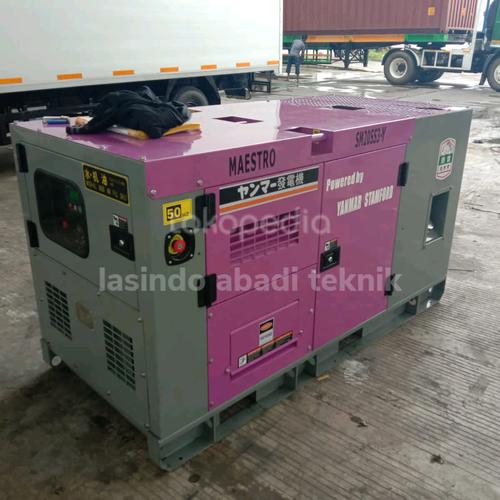 Jual genset silent 20 kva YANMAR silent diesel 20kva 3 phase ORI JAPAN ...