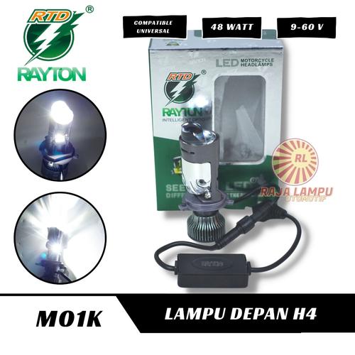 Jual LAMPU PROYEKTOR LED RAYTON H4 M01K DENGAN KIPAS 48WATT MOTOR MOBIL ...