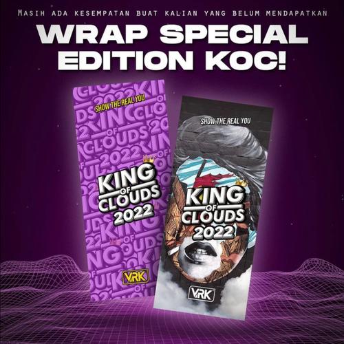 Jual VRK Battery Wraps King Of Clouds ( KOC ) 2022 Edition 18650 - Wrap ...