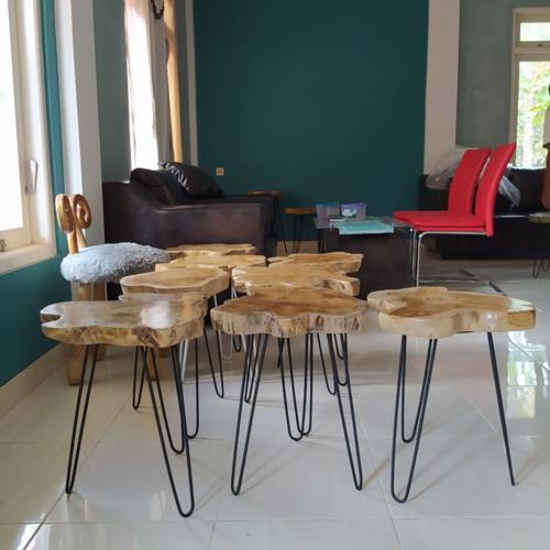 Jual MEJA AKAR JATI MINIMALIS KAYU BERKUALITAS / MEJA KOPI /MEJA SUDUT ...
