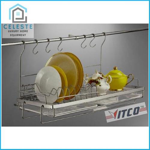 Jual Vitco Multipurpose Plate Rack / Rak Piring Gelas Teko Serbaguna ...