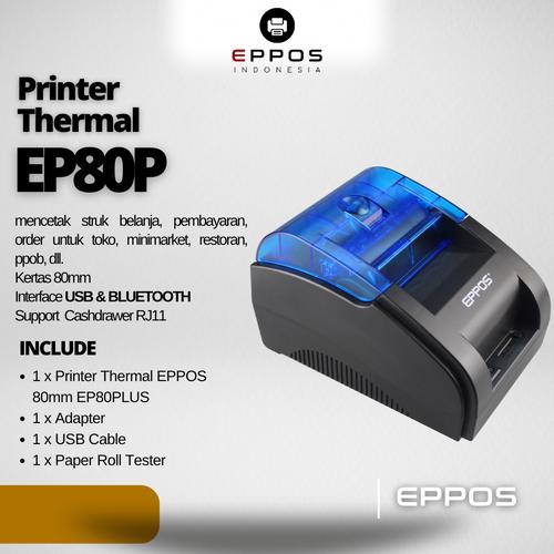 Jual Printer Thermal 80mm BLUETOOTH EPPOS 80mm EP80PLUS - USB & BLUETOOTH - Kab. Sleman - EPPOS ...