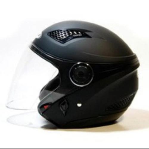 Jual Helm ZEUS 610 Black Doff Replica Nolan Hitam Doff Double Visor ...