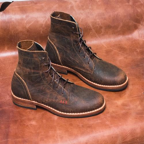 Promo Sepatu Boots Unisex Akar NFYR - Renjana Sol Komando Brown - 36 ...
