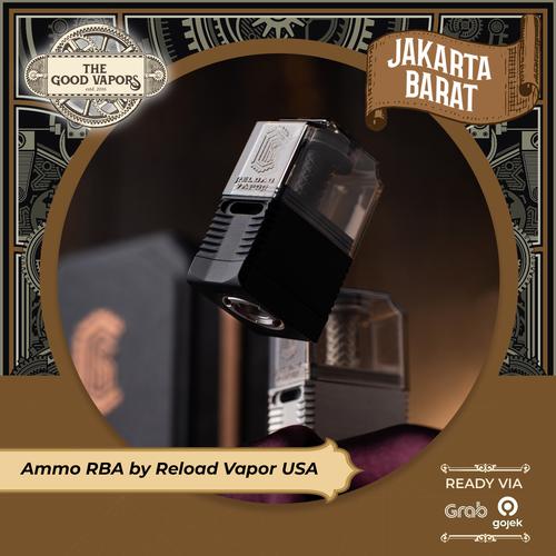 Jual Reload AMMO RBA Authentic by Reload Vapor USA - Stainless Steel ...