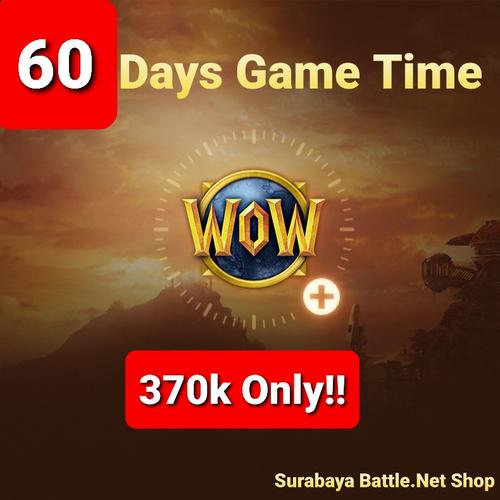 Jual World of Warcraft Game Time 60 Hari/Days Region US - Kota Surabaya ...