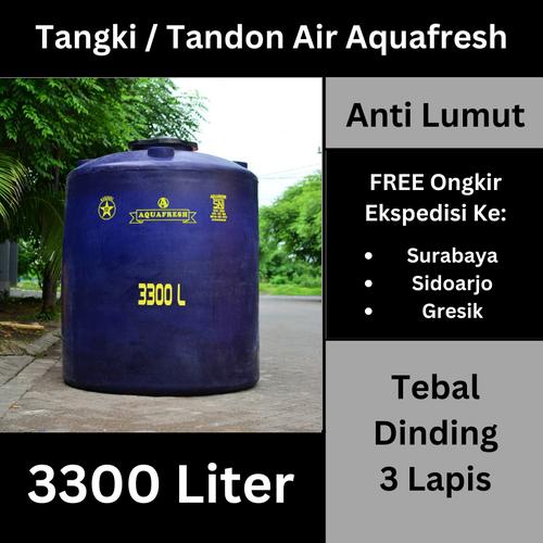 Jual Tandon Tangki Toren Air Murah ukuran 3000 Liter Aquafresh ...