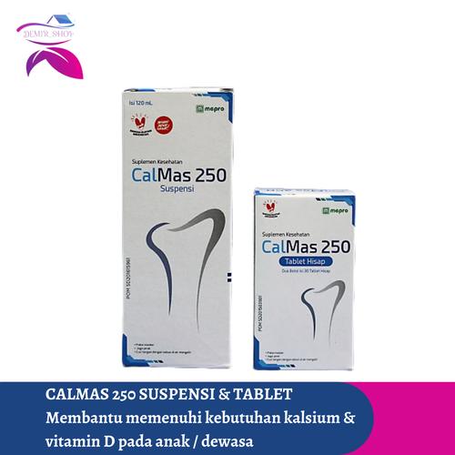 Jual Calmas Suspensi / Calmas Tablet / Memenuhi Kebutuhan Kalsium pada ...