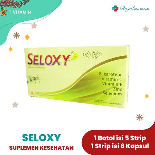 Promo SELOXY STRIP 6 Kapsul Sebagai Antioksidan Bagian Sel yang Penting ...