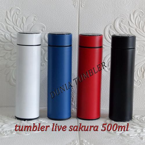 Jual tumbler botol sakura 500ml - Hitam - putih - merah - biru - bandung - Merah - Kota Bandung ...
