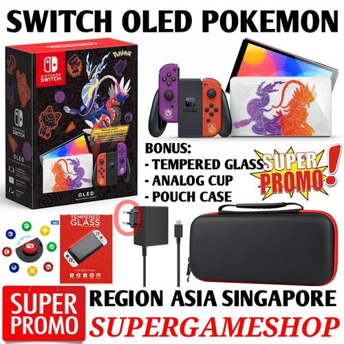 Promo Nintendo Switch Oled Pokemon Violet Pokemon Scarlet Console Cicil ...