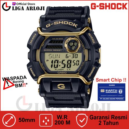 Promo Casio G-Shock GD-400GB-1B2DG Jam Tangan Pria Digital GD400 Black ...