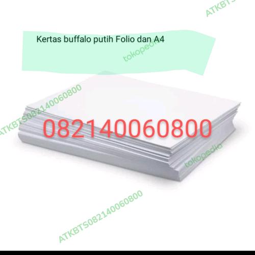 Jual kertas buffalo putih a4 dan folio (PREMIUM) - A4 - Kota Surabaya ...