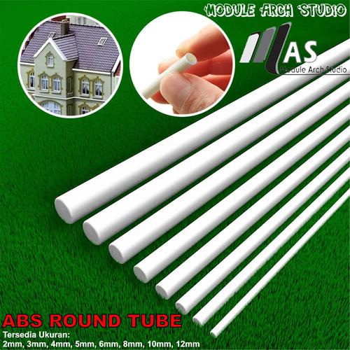 Jual ABS Round Tube - Maket Pipa Bulat - Stick Plastik - Ø12mm - Kab ...