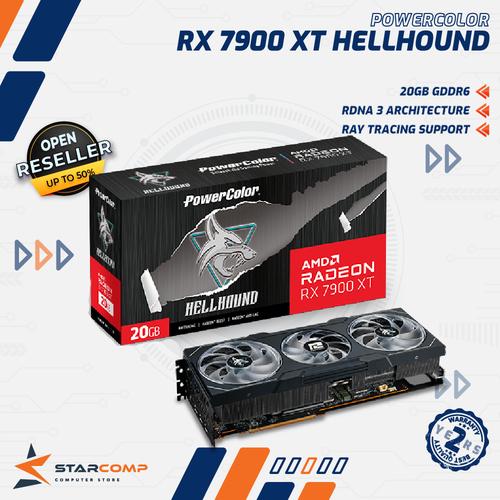 Promo PowerColor Radeon RX 7900 XT HELLHOUND 20GB GDDR6 VGA RX7900XT ...