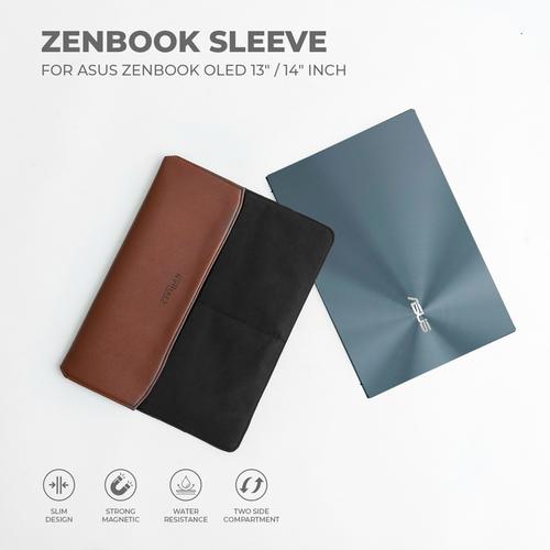 Jual Asus Zenbook 13" / 14" inch Sleeve Cover Tas Laptop 2022 - Hitam ...