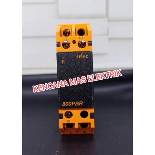 Jual analog protection relay / PFR din rail mounting 3 wire SELEC ...